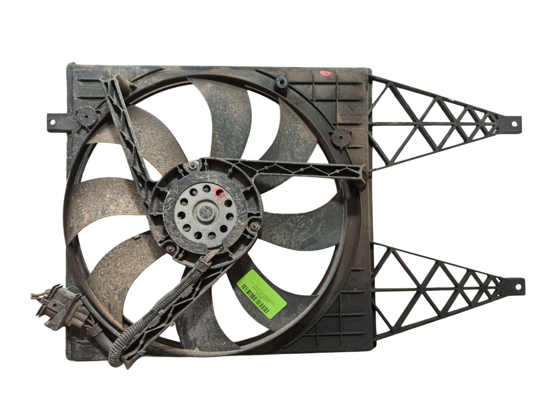 RADIATOR COOLING FAN / 6Q0121207 / 1826368 FOR VOLKSWAGEN POLO IV 9N ...