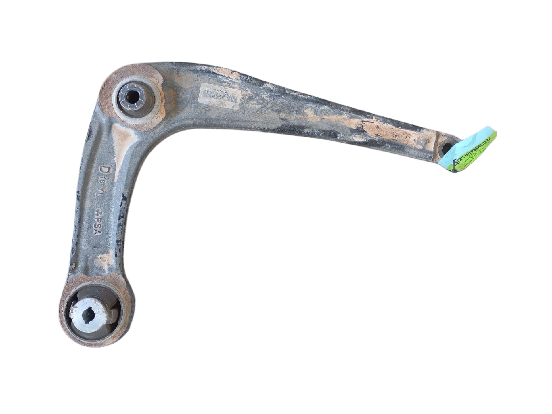 SU001A6516 FRONT RIGHT LOWER SUSPENSION ARM / 9816863580 / 1966257 FOR ...